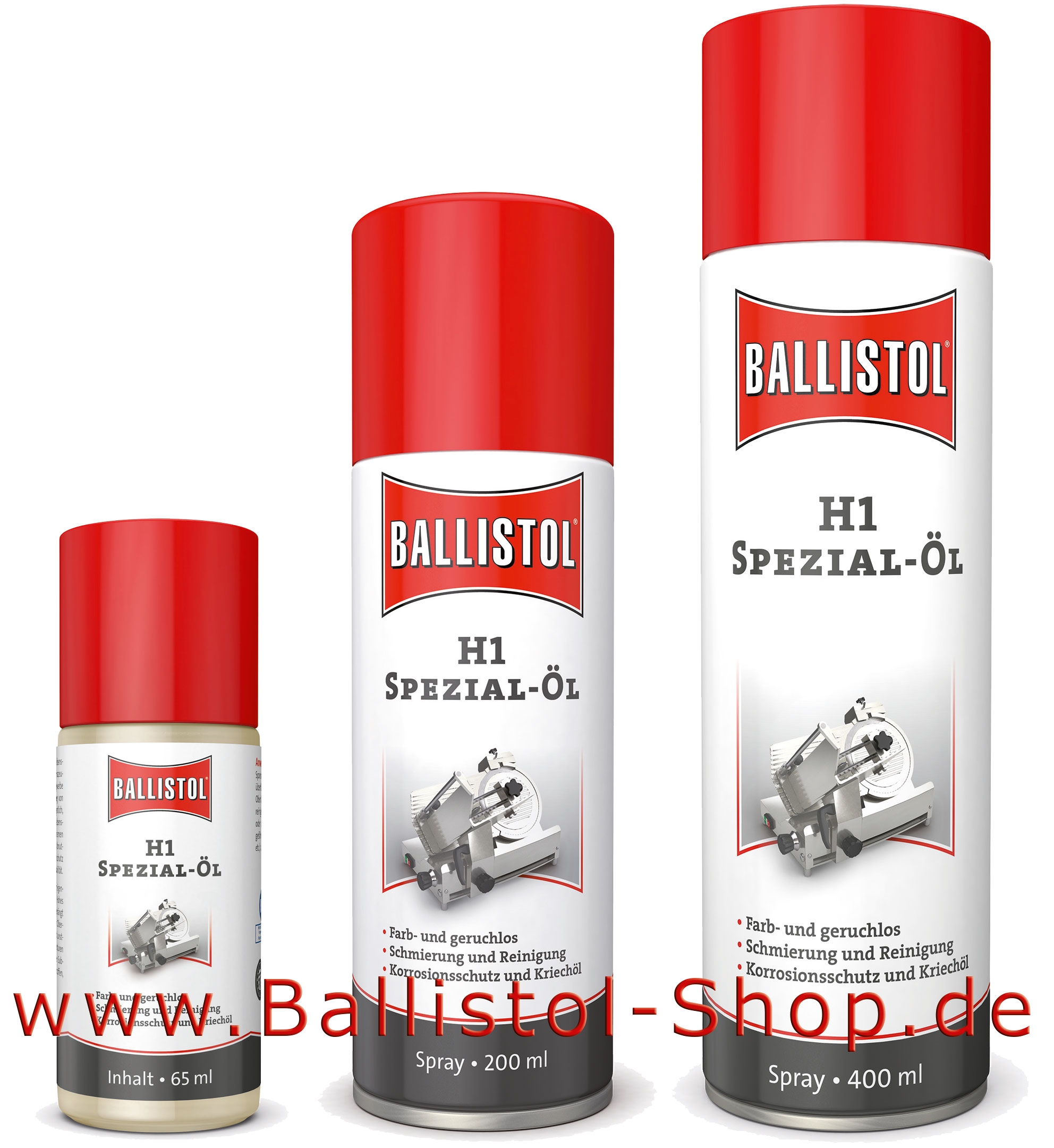 Ballistol H1 Spray Schmieröl im Lebensmittel-Bereich